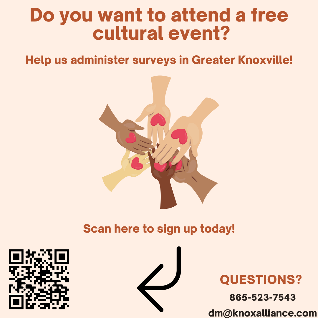 Survey Sign Up Graphic – Arts & Culture Alliance